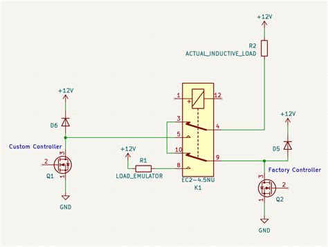 Switching Load Between Mosfets With A Relay General Electronics Arduino Forum