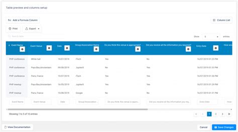 Gravity Forms Integration Wpdatatables Tables And Charts Plugin