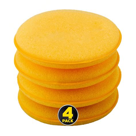 4 Packs Foam Applicator Pads Ultra Soft Hand Applicators With A Tight