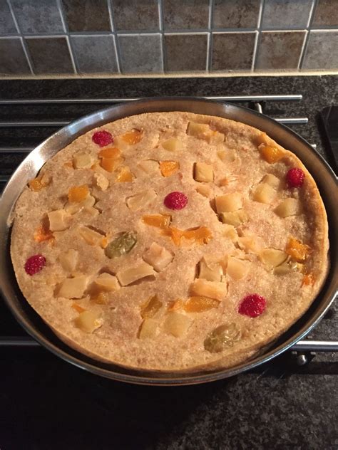 Fruit Cocktail Bread Pudding