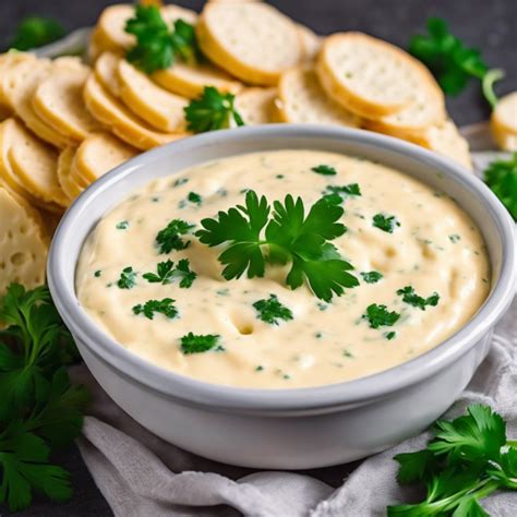 Creamy Garlic Cheese Dip Recipe Cookaifood