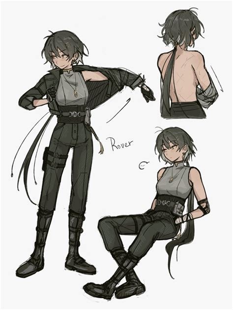 Rover And Female Rover Wuthering Waves Drawn By Magqotq Danbooru