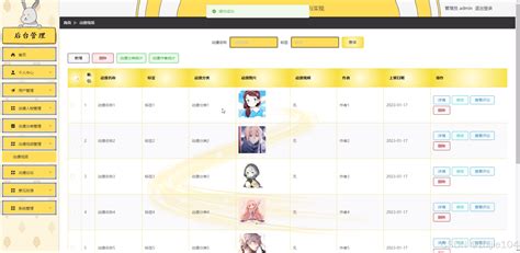 基于django vue动漫网站设计与实现【开题报告 程序 论文】 计算机毕设 csdn博客
