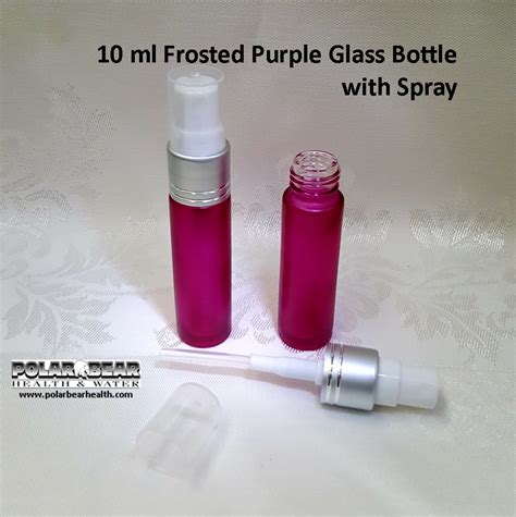 10 Ml—atomizer Spray Plastic Perfume Bottle Polar Bear Health And Water