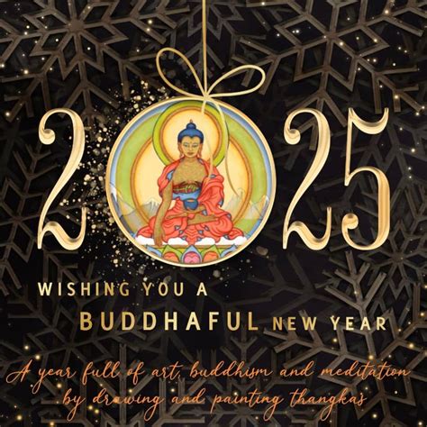 Wishing You A Buddhaful 2025 🥂 Time To Make Your Creative Plans For