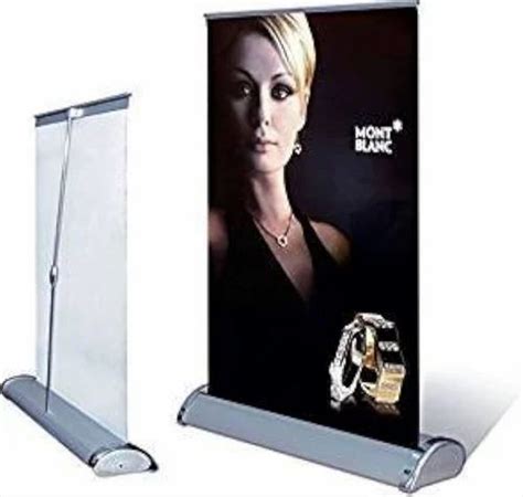 Multicolor Flex Small Roll Up Standee For Advertising At ₹ 1200piece In Kolkata