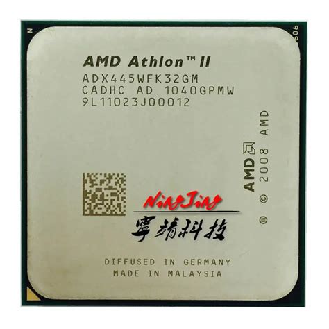 AMD Athlon II X3 445 3.1 GHz Triple Core CPU Processor ADX445WFK32GM ...