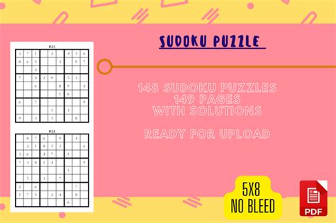 Sudoku Easy Puzzle Graphic By Rise · Creative Fabrica