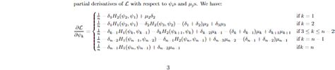 breaking lines of a lengthy equation in a multiline bracket using
