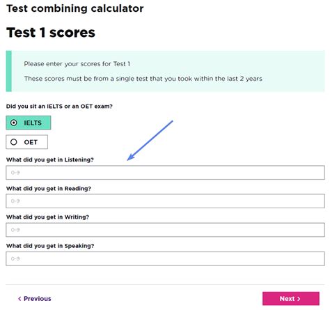 How To Use Nmc S Test Combining Calculator
