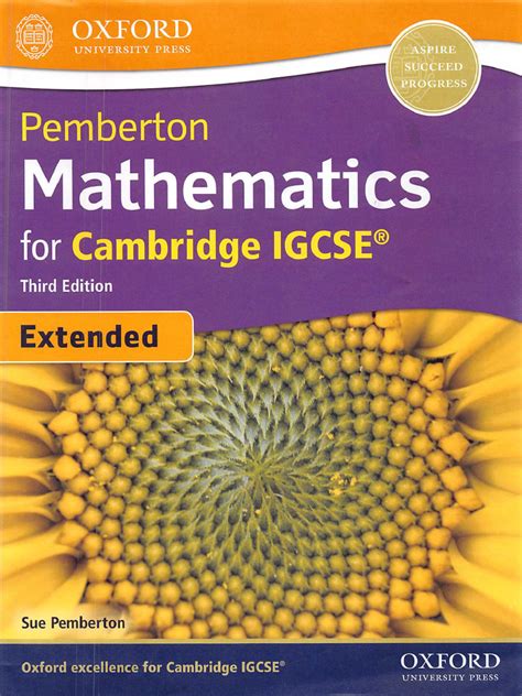 Mathematics For Cambridge Igcse 3rd Ed Pemberton Pdf