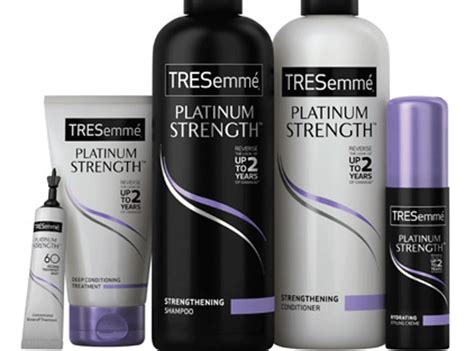 Tresemmé Platinum Strength 'repairs hair after five uses' | News | The ...