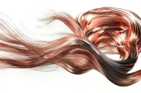 Elegant Abstract Wave With Metallic Flowing Lines For Modern Design