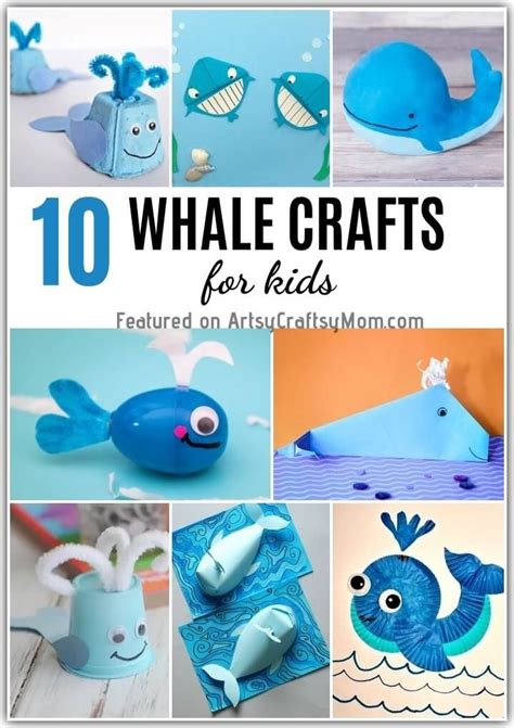 Whale Craft 10 Fun And Wonderful Whale Crafts For Preschool