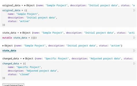 How To Mutate A Data Object Ensuring Values Update Community Help The Observable Forum