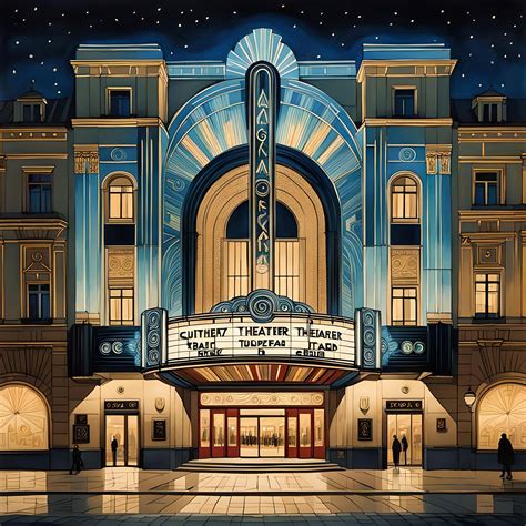 Art Deco Theater Ai Generated Artwork Nightcafe Creator