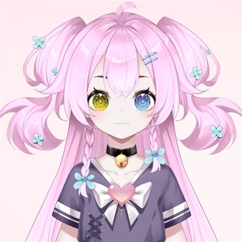 Girl Vtuber Model Full Body Fully Rigged By Vtuber2d On Deviantart
