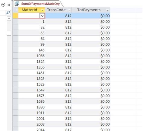 i want to sum some fields with criteria access world forums