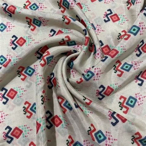 Golden Abstract Print Muslin Fabric At ₹ 4813 Muslin Fabric Id
