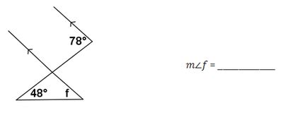 Lesson 1 2 3 Solve For Unknown Angles Angles In A Triangle Geometry With Mr Eoff
