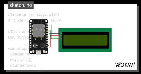 Pantalla Wokwi Esp32 Stm32 Arduino Simulator