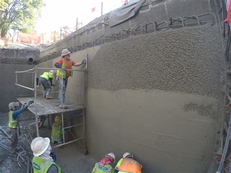 Basement Shotcrete Walls San Antonio Ccp Shotcrete Pumping