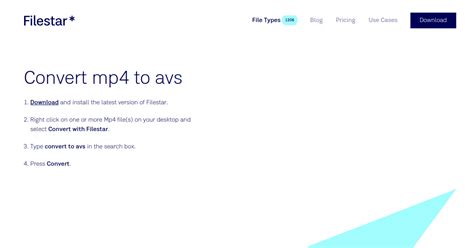 Filestar Convert Mp4 To Avs