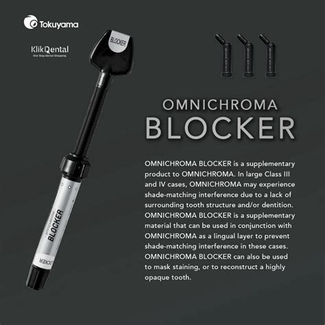 Jual Klik Dental Omnichroma Blocker Isi 4gr Shopee Indonesia