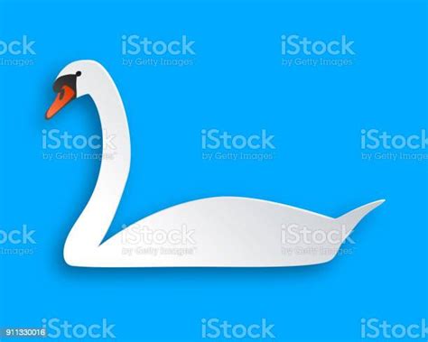 블루에 백조 백조에 대한 스톡 벡터 아트 및 기타 이미지 백조 0명 3차원 형태 Istock