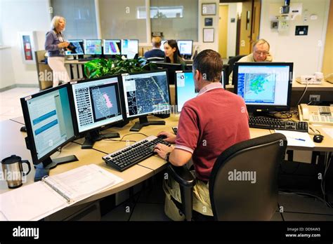Meteorologist At Work