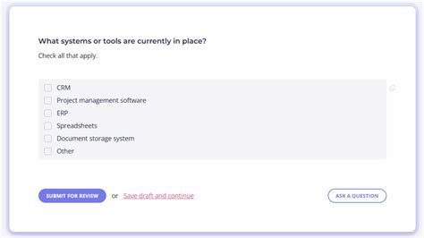 Implementation Questionnaire Free Template
