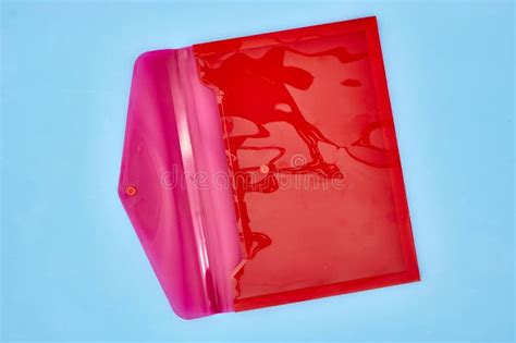 Plastic Document Envelope Stock Photo Image Of Isolated