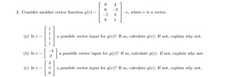 Solved Consider Another Vector Function Chegg Com