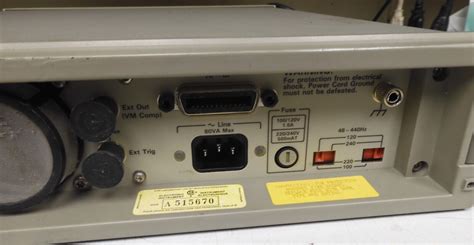 Agilent Hp Keysight Model 3458a 85 Digit Benchtop Digital Multimeter Pt60 Bullseye