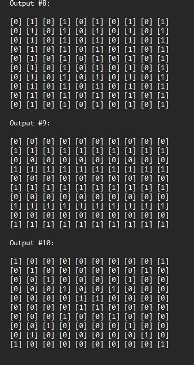 Solved In Java Using Loops Create Patterns Like
