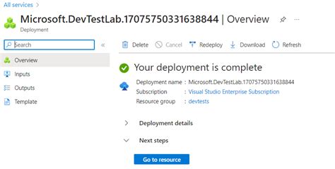 Rapid Dev Environment Creation With Devtest Labs Geeksforgeeks