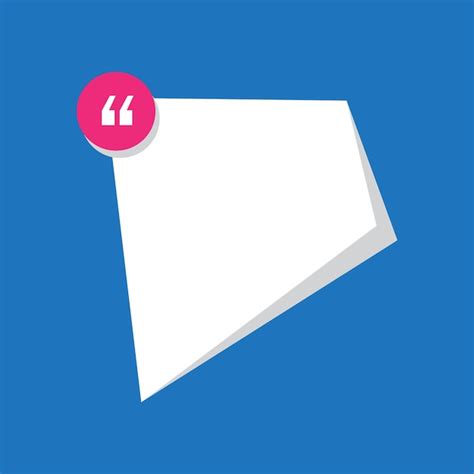 인용 표본 또는 텍스트 박스 표본 프리미엄 벡터