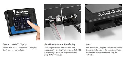 Genmitsu CNC Router Offline Control Module With LCD Touchscreen For PROVerXL Msy Com Au