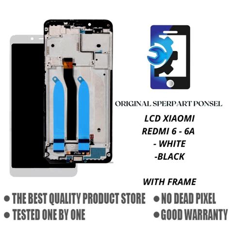 Jual LCD FRAME XIAOMI REDMI 6 REDMI 6A FULLSET KUALITAS ORIGINAL Shopee Indonesia
