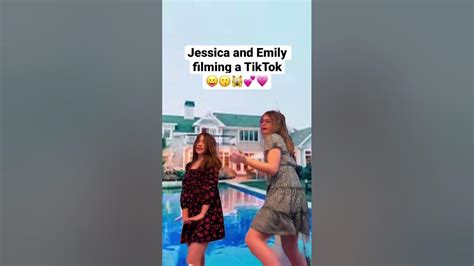 Jessica And Emily Filming A Tik Tok💕💕💕💕💕💕💕💕💕💕💕💕💕🥰 Youtube