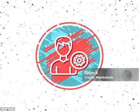 사용자 설정 아이콘 라인 남자 프로필 로그인 하십시오입니다 가능성에 대한 스톡 벡터 아트 및 기타 이미지 가능성 경영자