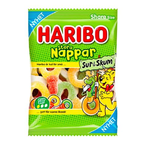 Haribo Big Pacifiers Sour Fruit And Foam Sweden 150g Candy Mail Uk