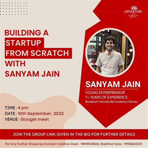 Sanyam Jain On Linkedin Entrepreneurship Startups Business