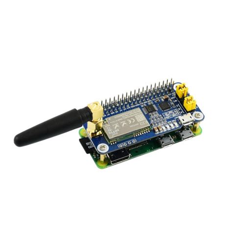 Sx1268 Lora Hat For Raspberry Pi 433mhz Frequency Band Iot Hat แท้จาก