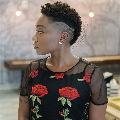 Shaved Hairstyles For Black Women