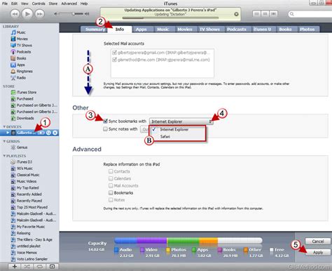 Tip Sync Internet Explorer And Safari Bookmarks With Your Ipad
