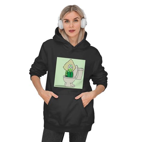 Steven Universe Peridot In The Toilet Hoodies Sold By Olivedbrock