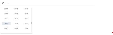 Since Updating To Version 6 From 5 Month And Year Modes No Longer Use