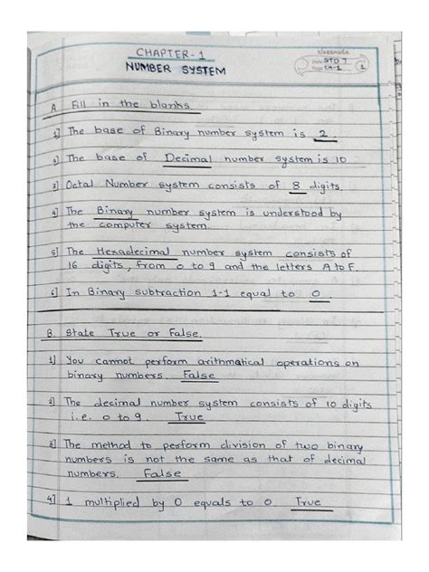 Chapter 1 Number System 55202495352 Pdf