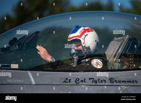 Us Air Force Capt Taylor Fema” Hiester F 16 Viper Demonstration